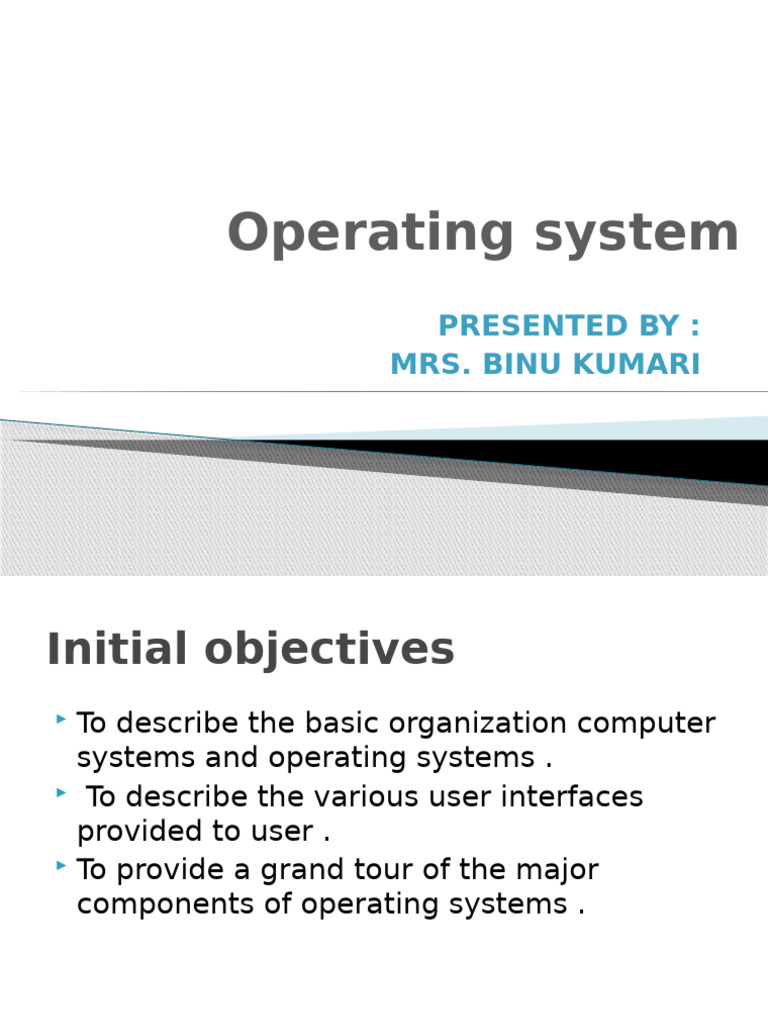Operating System Pot | PDF | Graphical User Interfaces | Operating System