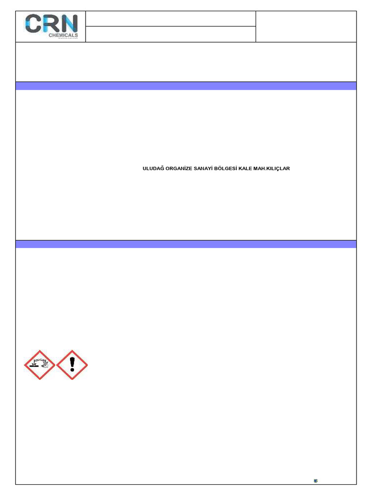 CRN CLEAN NTK Safety Data Sheet | PDF | Personal Protective Equipment ...