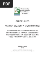 Checklist Water Quality Monitoring Plan | PDF
