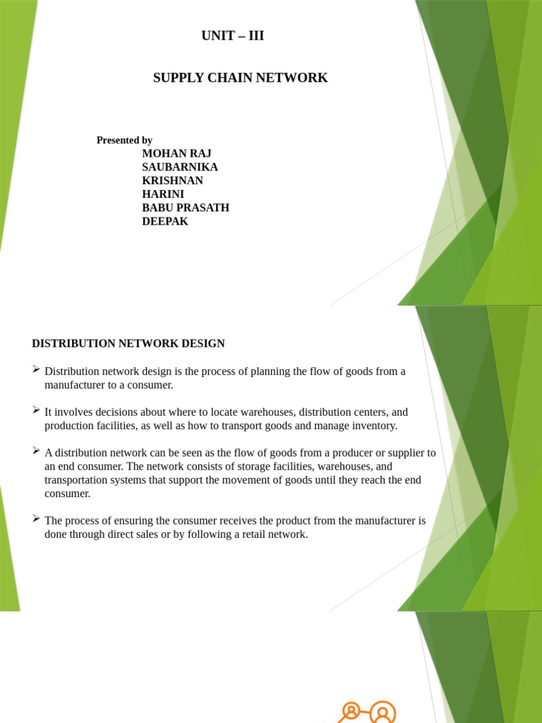 Scm (Unit III) | PDF | Computer Network | Warehouse