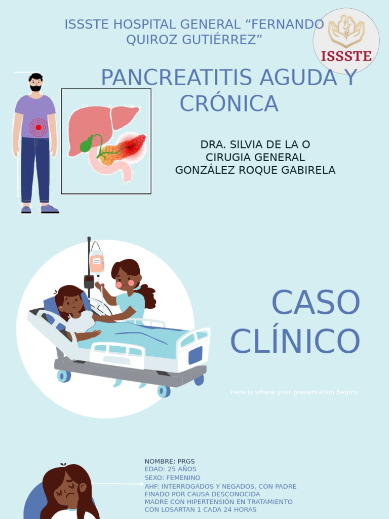 Pancreatitis Aguda y Crónica | PDF | Páncreas | Bilis