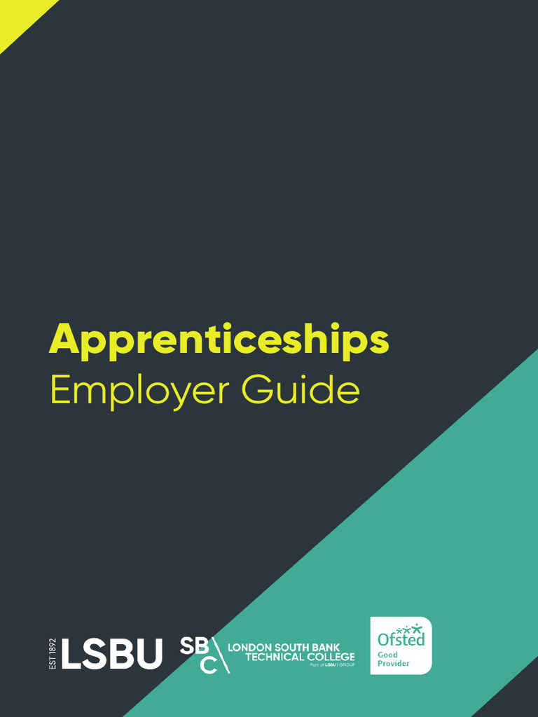 Apprenticeships Employer Guide | PDF | Apprenticeship | Vocational Education