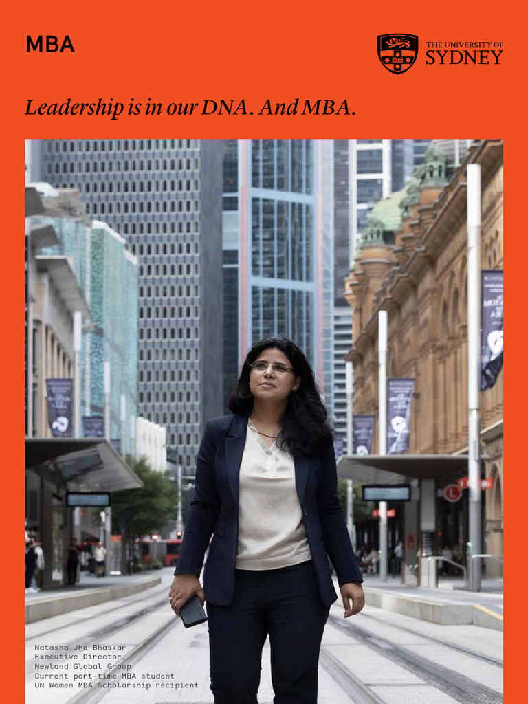 悉尼大学part Time Mba Brochure | PDF | Master Of Business Administration ...
