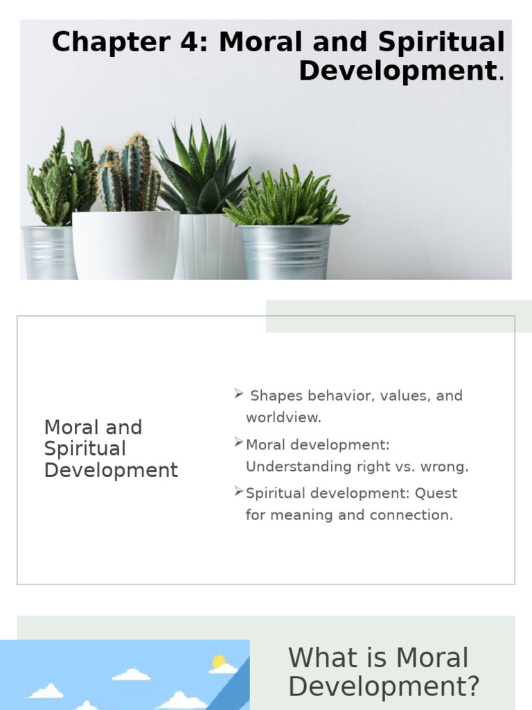 Moral-and-Spiritual-Development | PDF