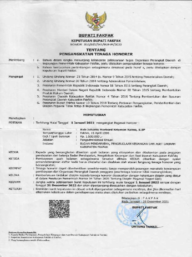 SK LENGKAP BOBK - Compressed | PDF