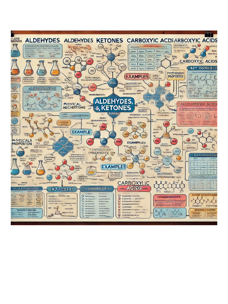 Mind_Map_Aldehydes_Ketones_Carboxylic_Acids | PDF