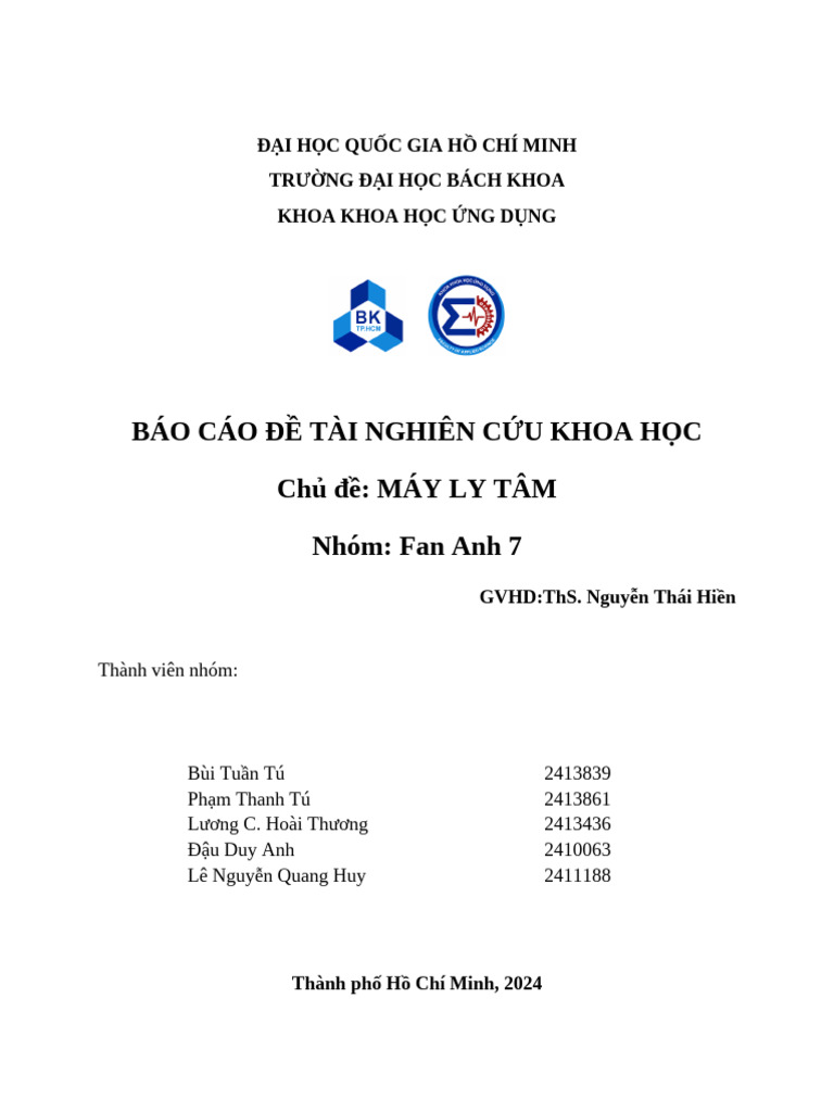 Baocao (1) | PDF