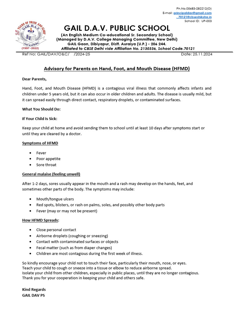 Dhanwantri Hospital Advisory | PDF | Epidemiology | Health Sciences