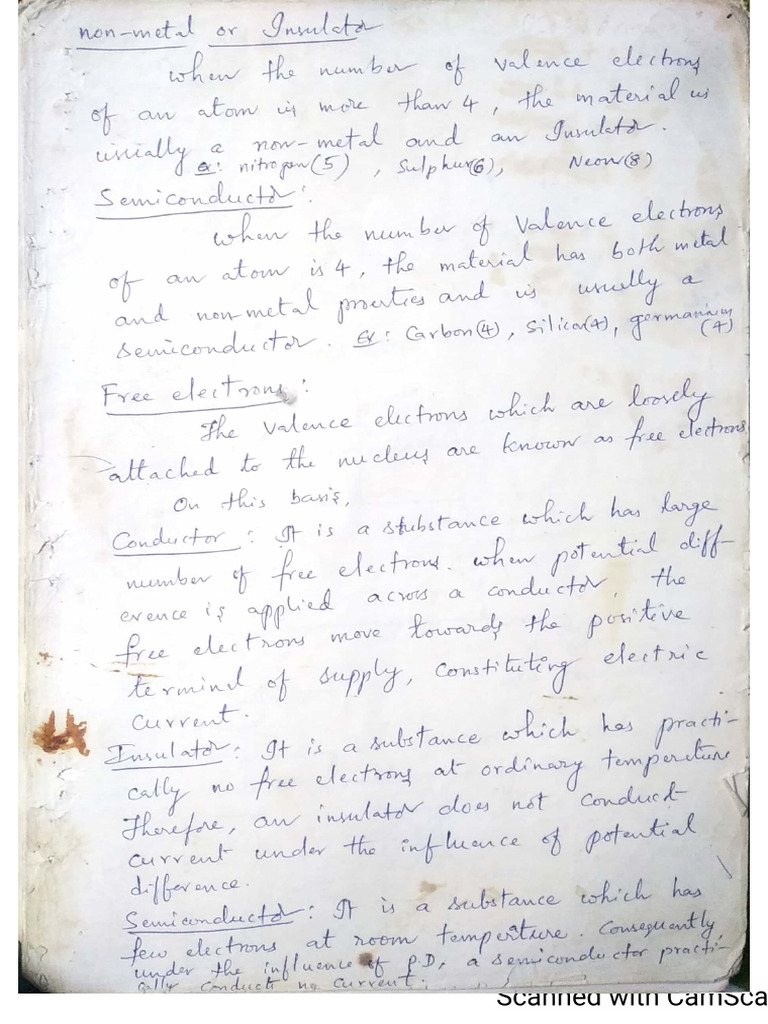 edc semiconductor physics | PDF