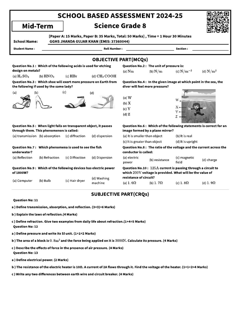 Grade 8 (Science) | PDF