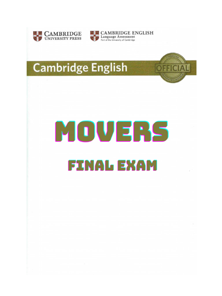 Movers Final Exam Listening | PDF