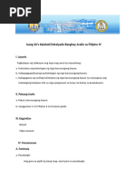 Lesson Plan Filipino Template-4As Format | PDF