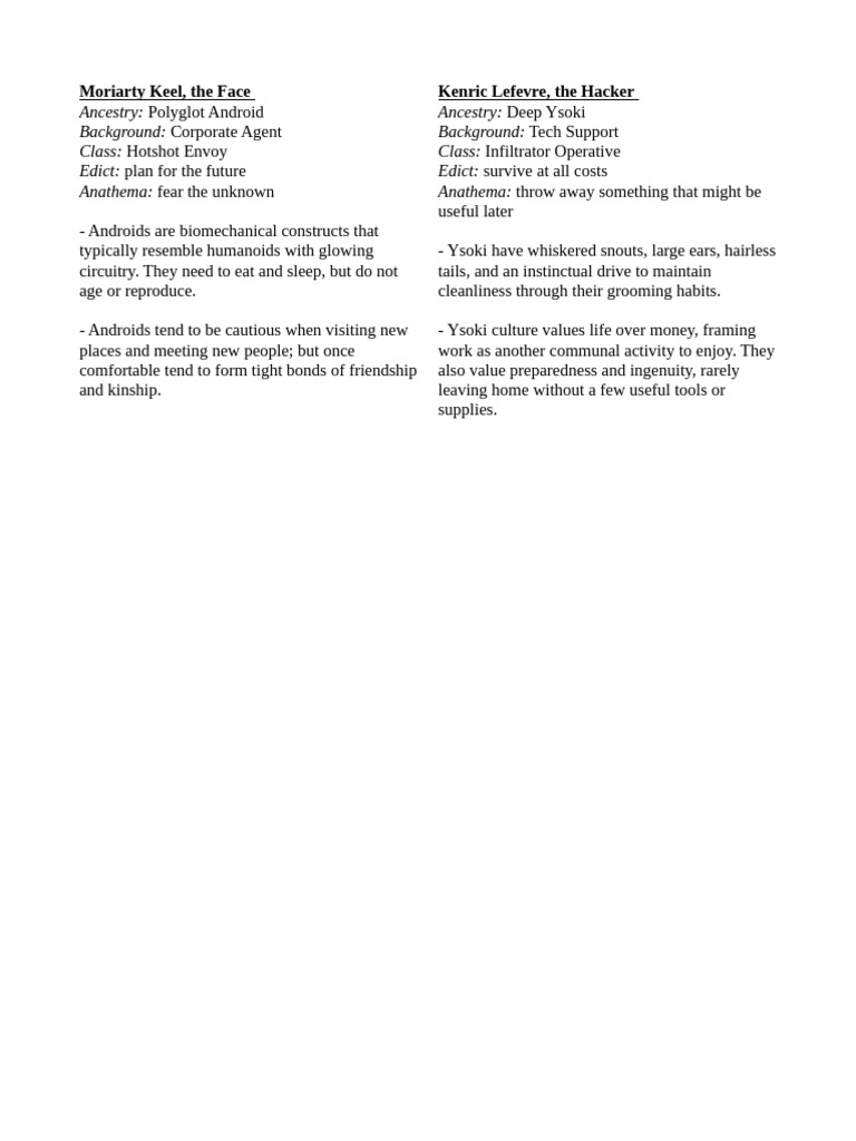 Mattingly Penguin One-Shot Abilities | PDF