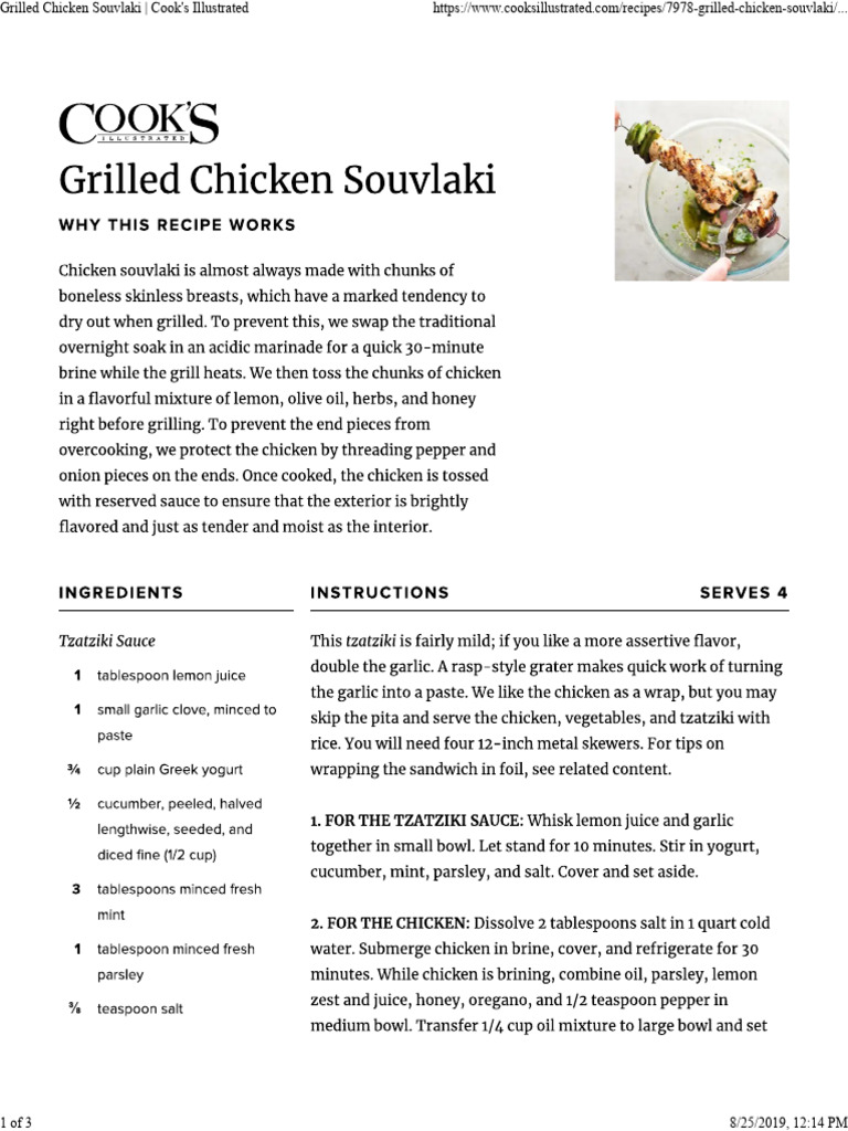 Grilled_Chicken_Souvlaki_Cooks_Illustrated-1 | PDF