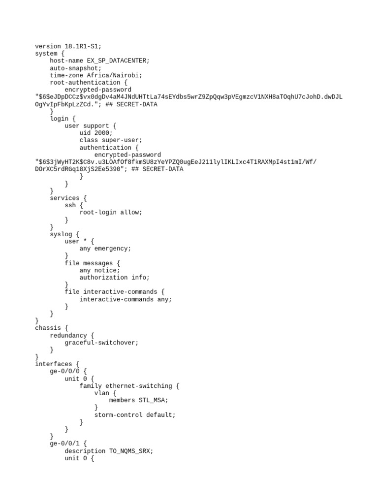 OCNOS SYNTAX | PDF | Network Architecture | Telecommunications Standards