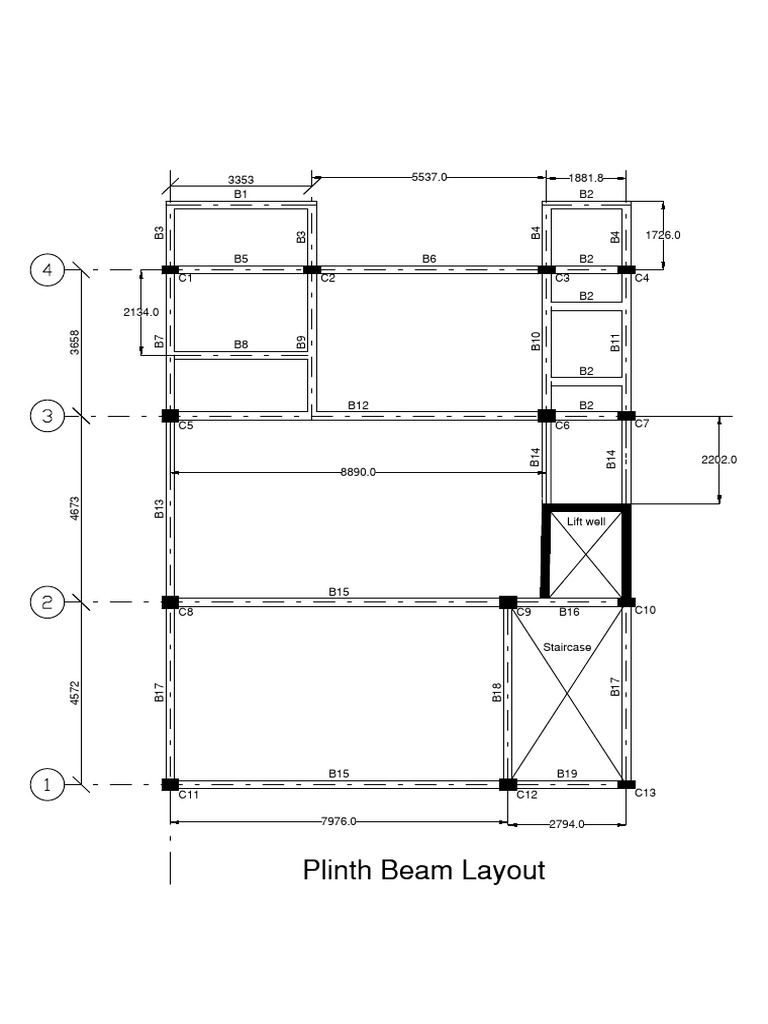 Plinth Beam Final Awadhpuri | PDF