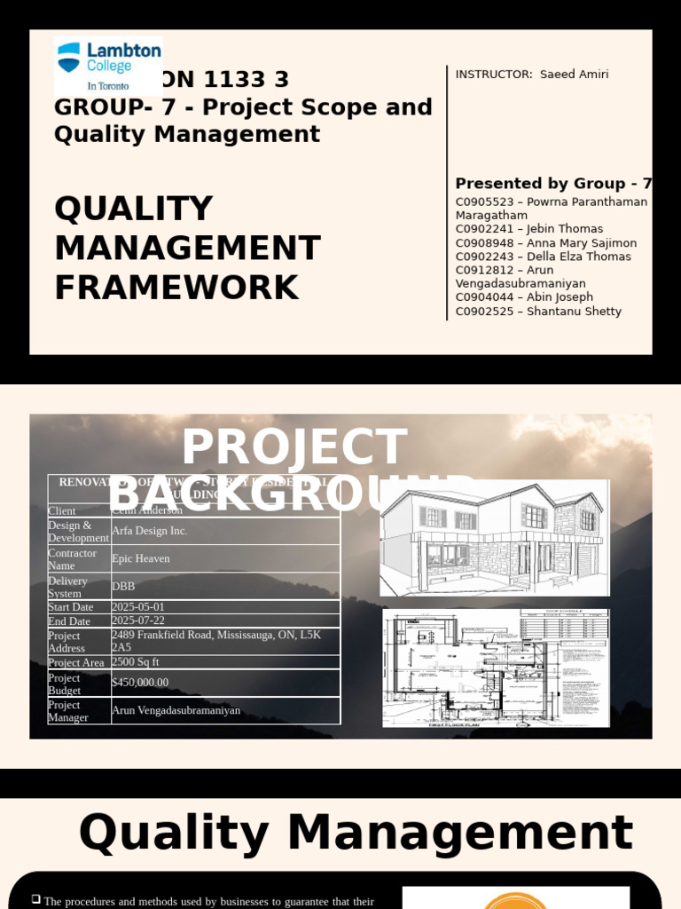 GROUP 7 - Quality Pending | PDF | Audit | Quality Assurance