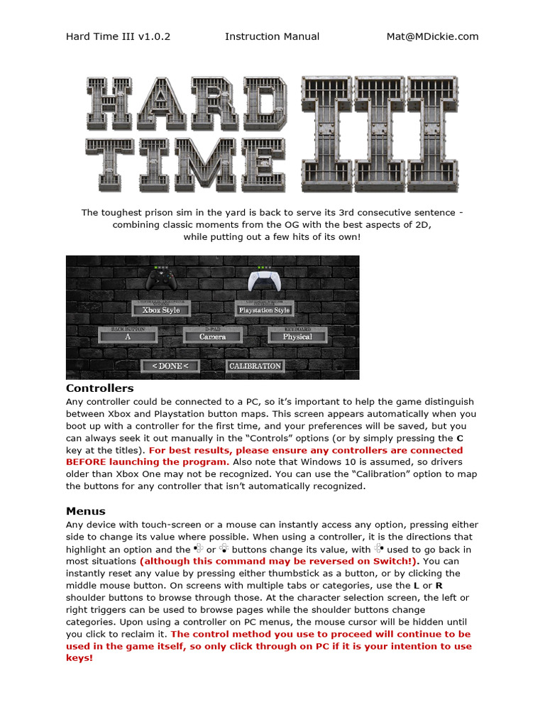 Manual | PDF | Computer Keyboard | Prison