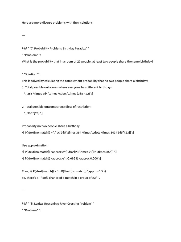 Here Are More Diverse Problems With Their Solutions | PDF | Circle | Mathematics
