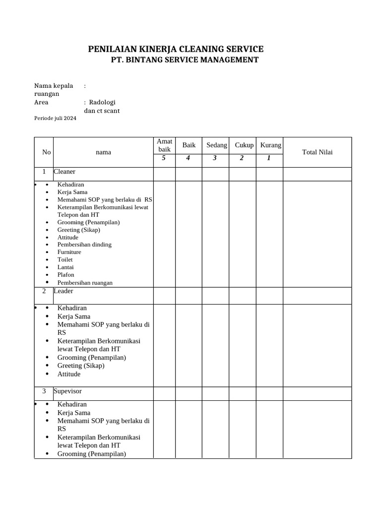 form penilaian karyawan_240716_093356 (1) | PDF
