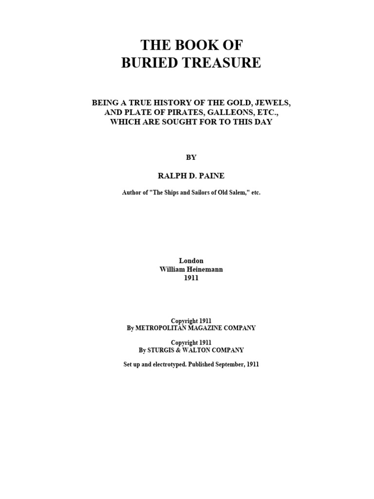 Buried Treasure: Pirate Riches Explored | PDF | Treasure | Piracy