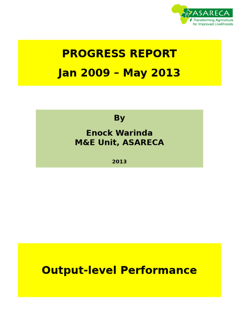 Progress Report - EU - 2009-13 | PDF | Agriculture | Environmental Impact Assessment