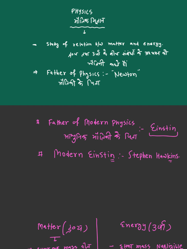 Physics Introduction | PDF