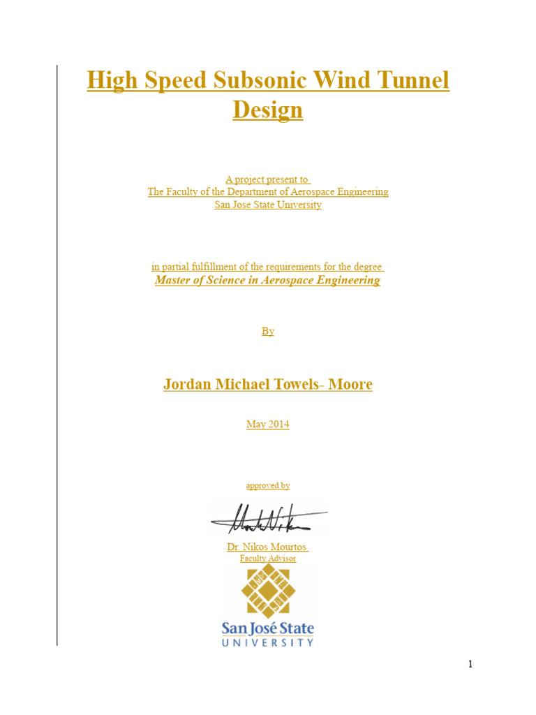 subsonic | PDF | Wind Tunnel | Aerodynamics