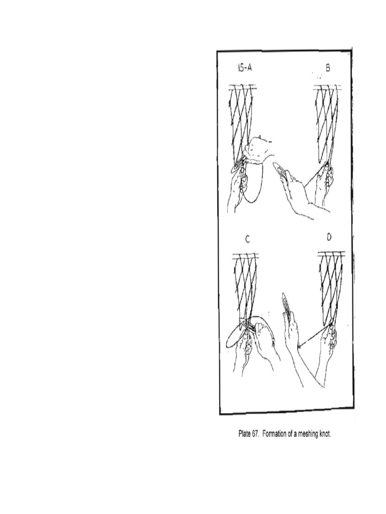Net Repair Instructions Guide | PDF | Weaving | Knot