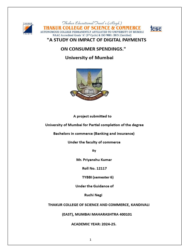 black book sample tcsc | PDF