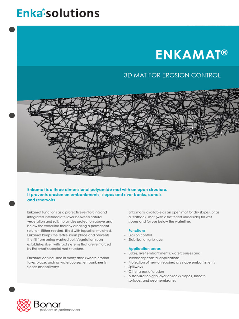 Enkamat Turf Reinforcement Mat - 2 | PDF | Physical Geography | Landscape