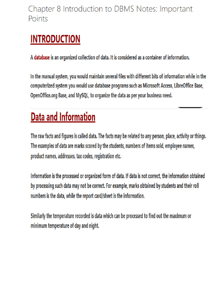 Part B - Unit 3 Database Management System | PDF