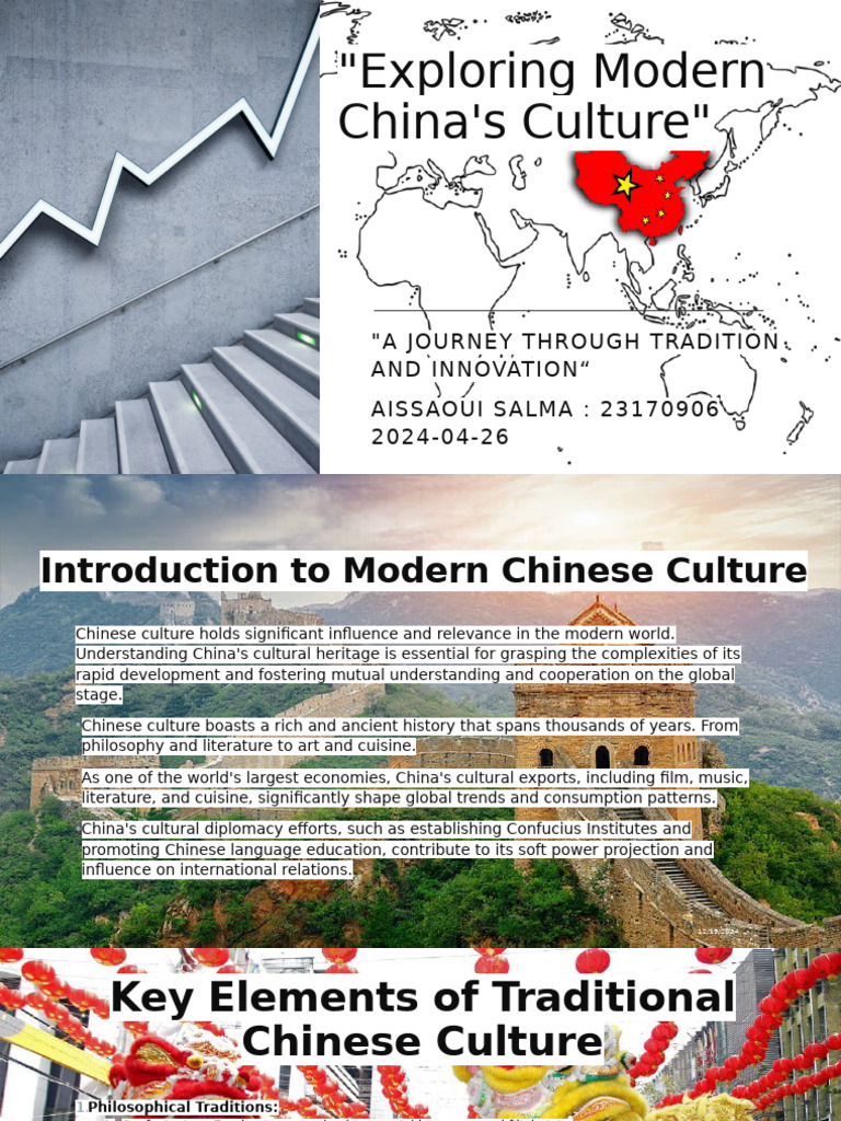 Modern Chinese Culture: Tradition & Innovation | PDF | Cuisine ...