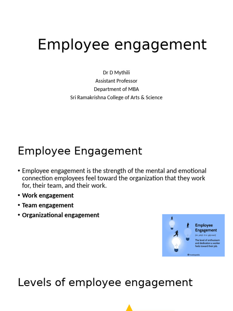 Key Drivers of Employee Engagement | PDF | Employment | Industrial And ...