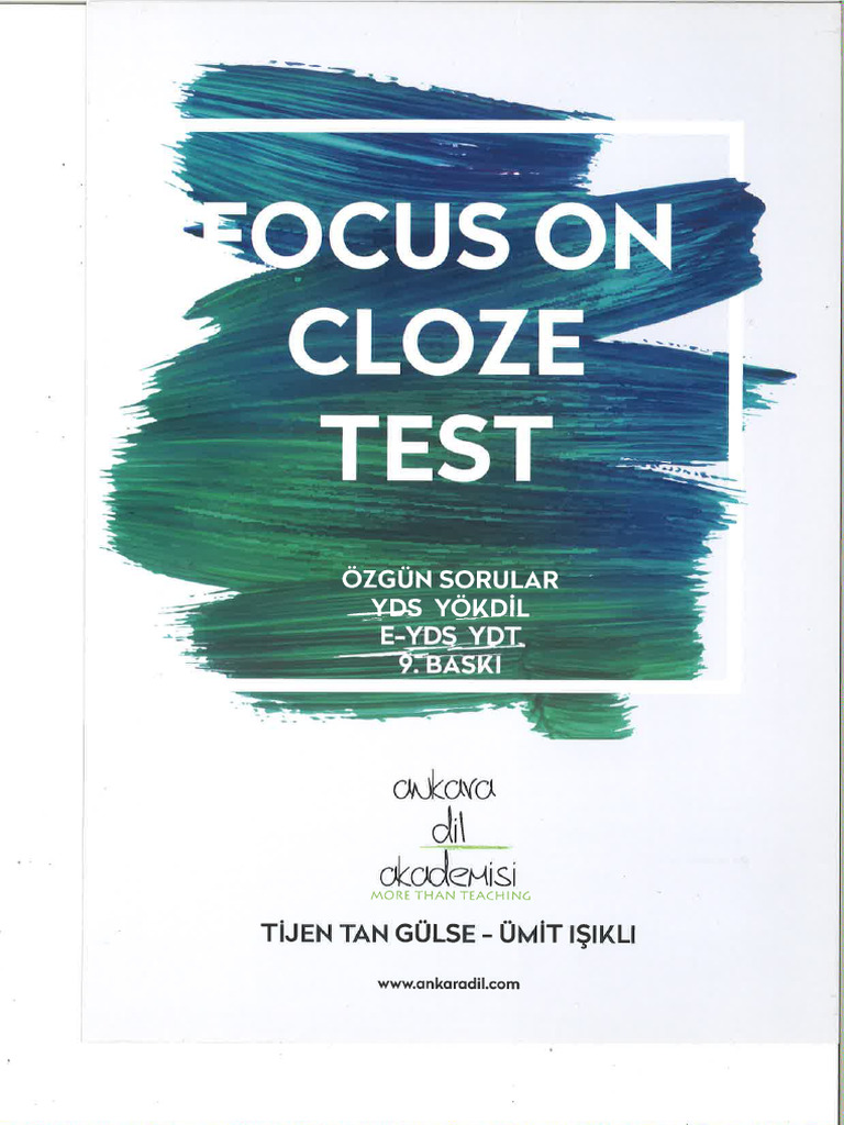 Focus On Cloze Test | PDF