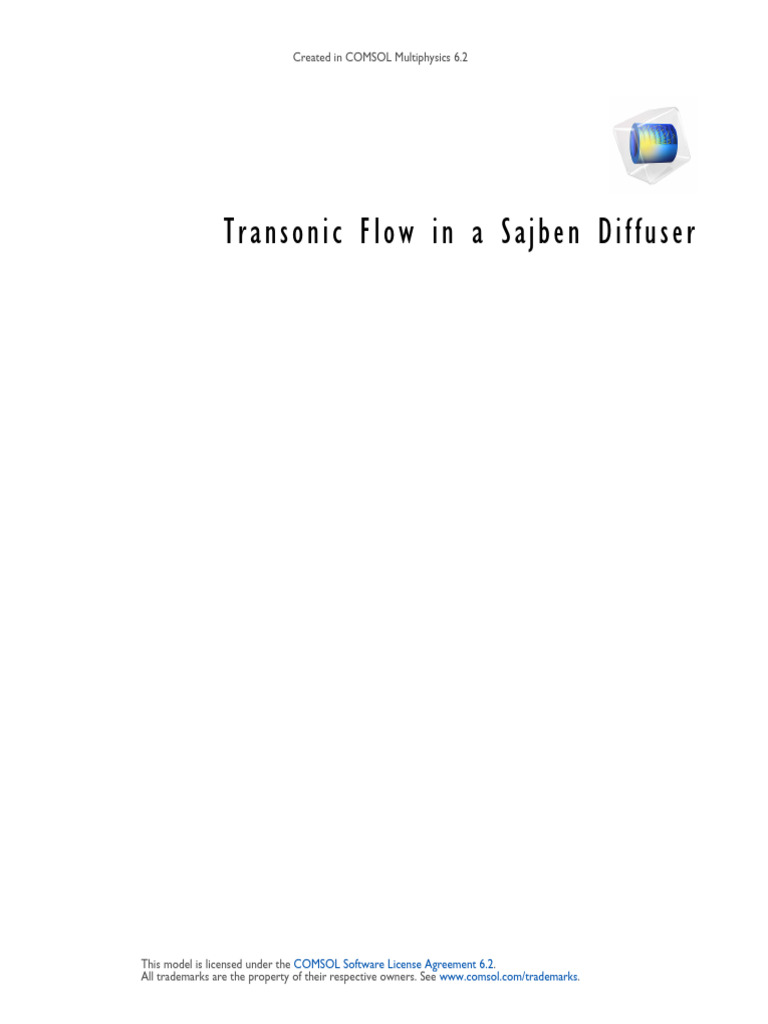 Models - Cfd.sajben Diffuser | PDF | Fluid Dynamics | Mach Number