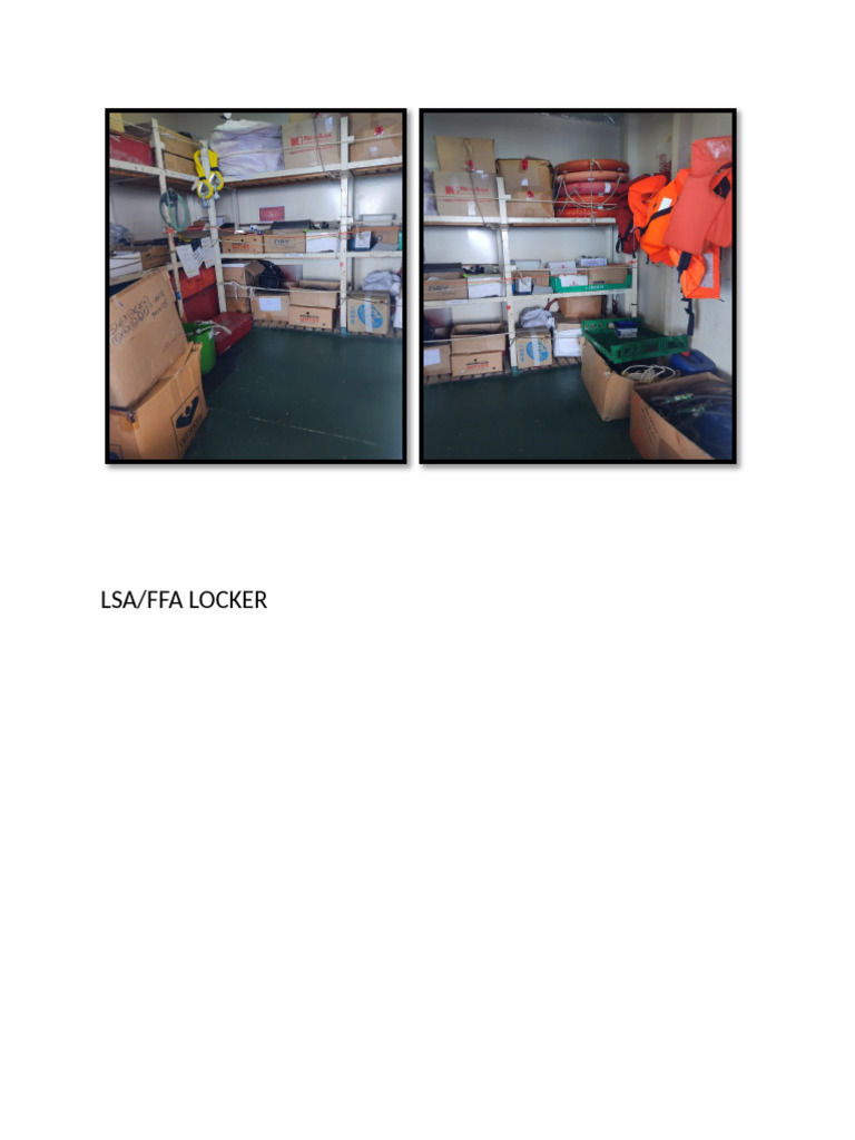 Lsa/Ffa Locker | PDF