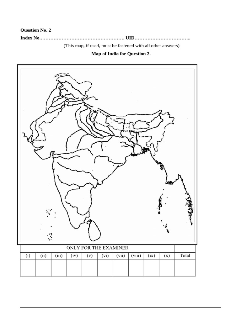 ICSE-Map-10th | PDF