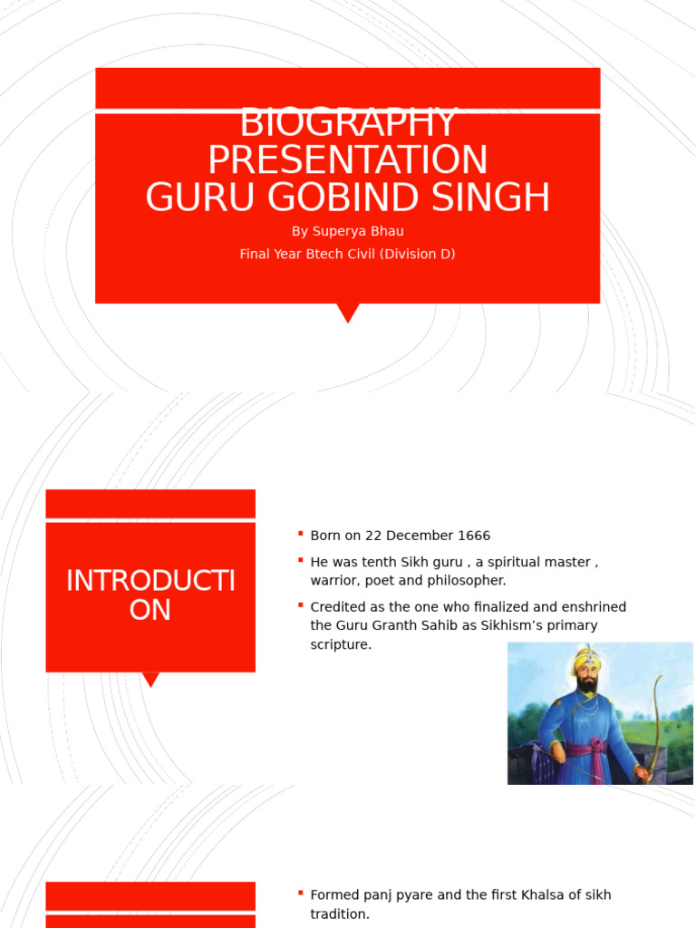 Biography Presentation | PDF