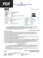 APSRTC Bus Pass Application Form | PDF | Identity Document | Government ...