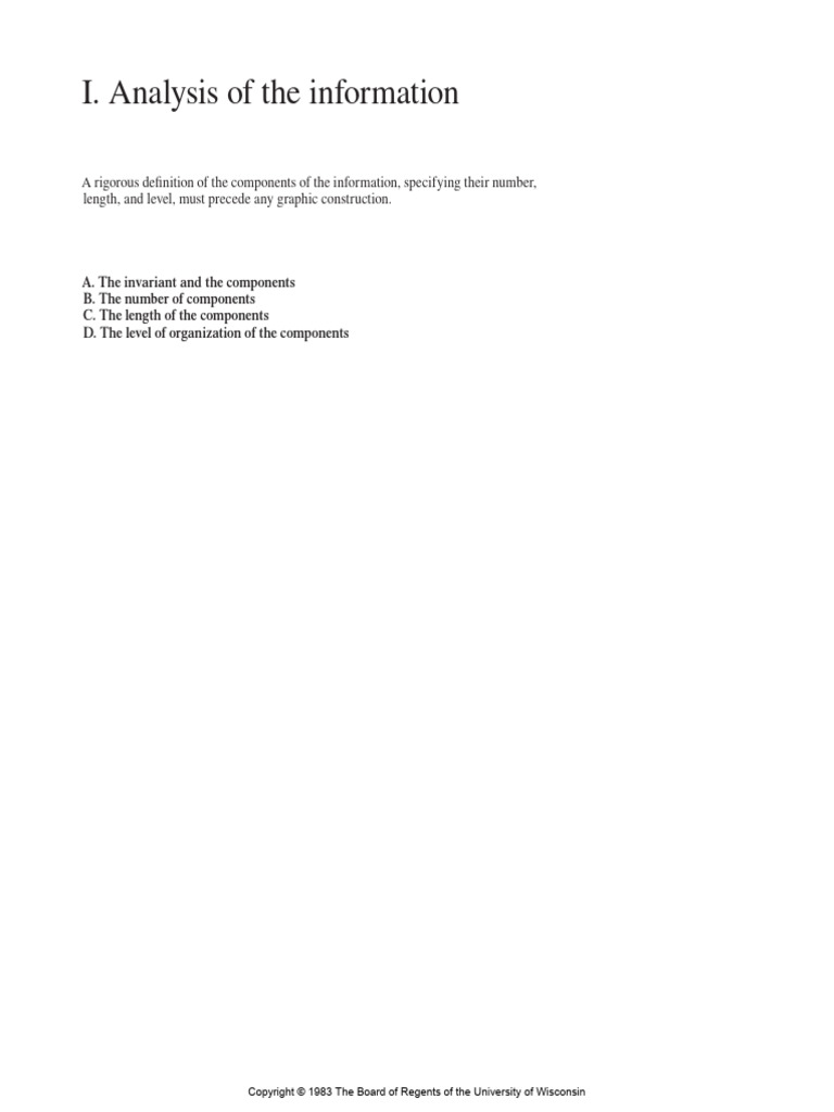 Semiology Graphics Diagrams Networks Maps | PDF | Information | Decibel