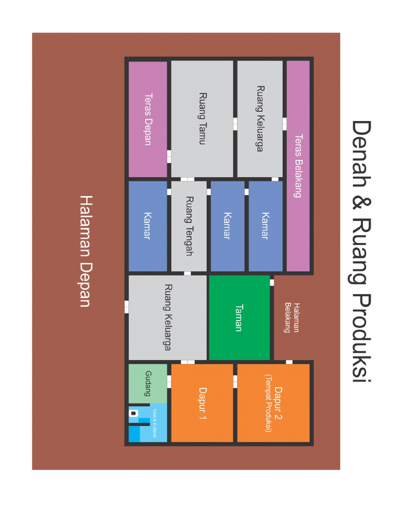 Denah & Ruang Produksi | PDF