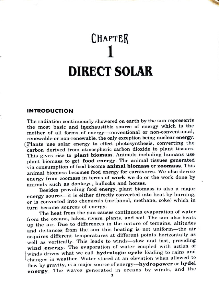 Solar Energy | PDF | Solar Energy | Energy Development