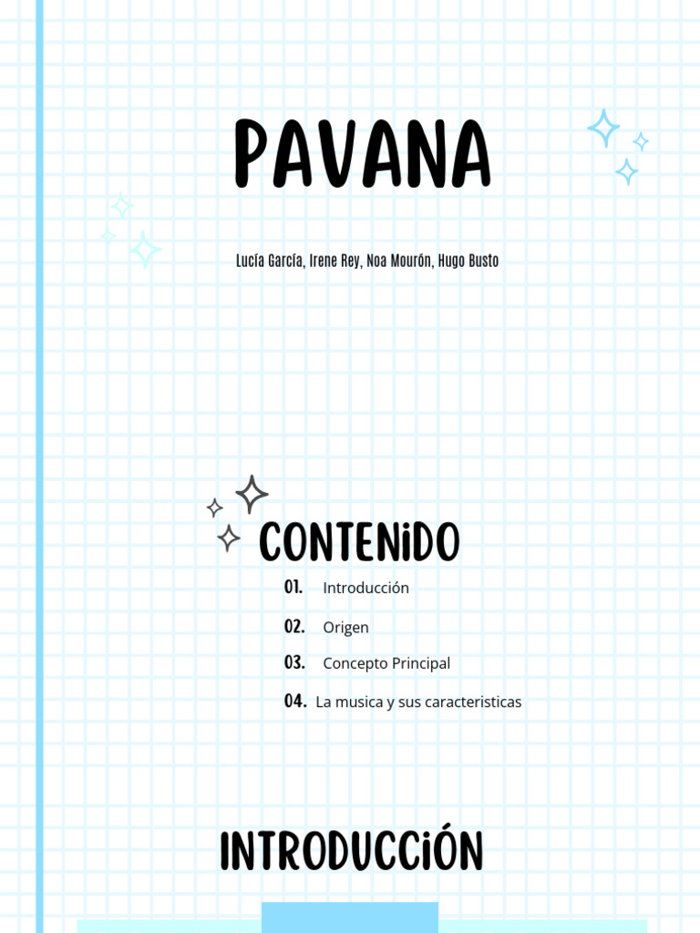 Danza Pavana | PDF