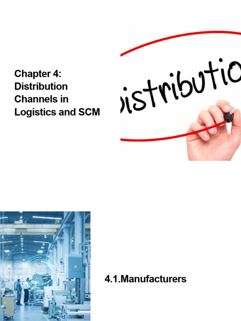 Chapter 4. Distribution Channels in Logistics and SCM | PDF | Warehouse ...
