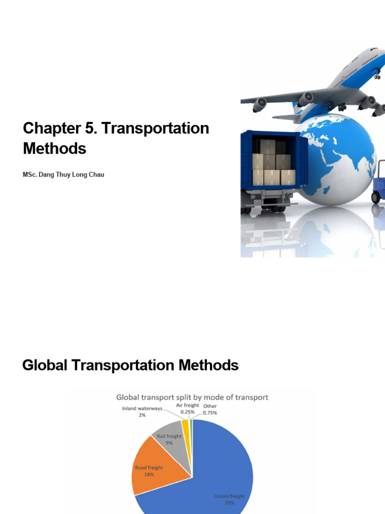 Transportation Methods Overview | PDF | Transport | Cargo