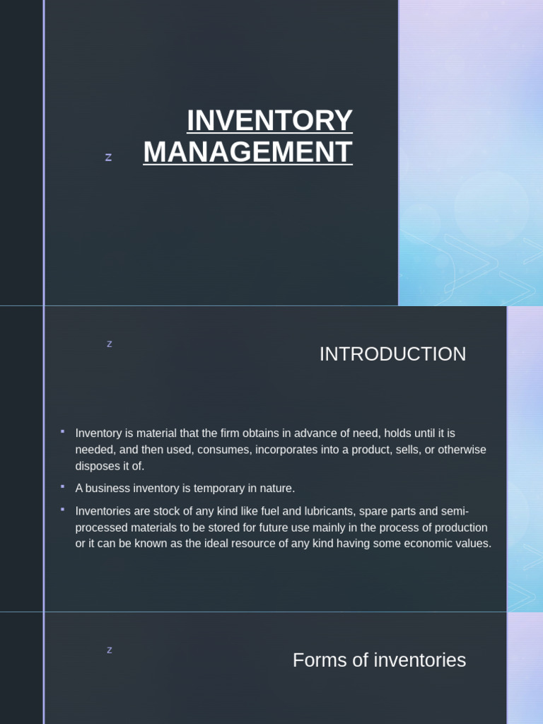 Global Inventory Management Strategies | PDF | Inventory | Supply Chain ...