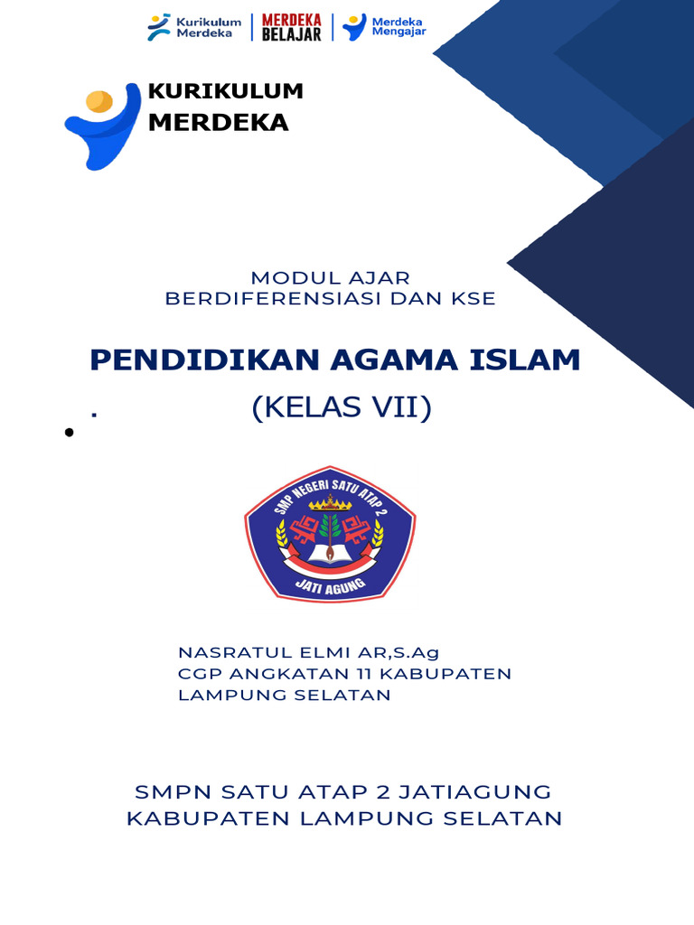 COVER KUMER KELAS 7 .PDF - 20240910 - 204807 - 0000 | PDF
