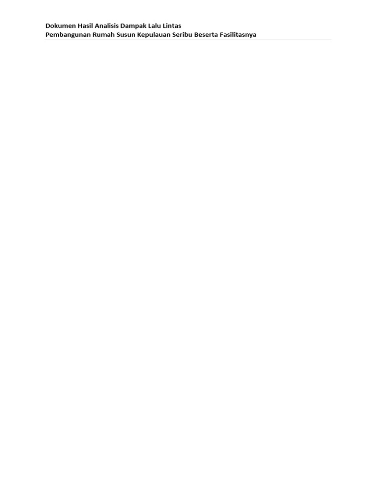 Bab I. Rusun p1000 | PDF