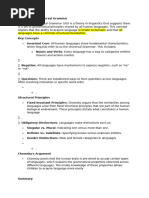 Chomsky's Language Organ Theory Explained | PDF | Language Acquisition ...